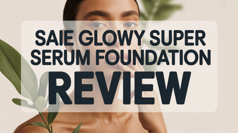 Saie Glowy Super Skin Serum Foundation Review: Worth It?