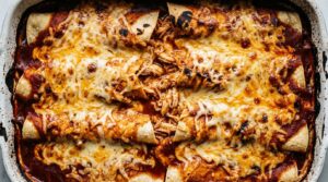 Shredded Chicken Enchiladas Recipe From Scratch