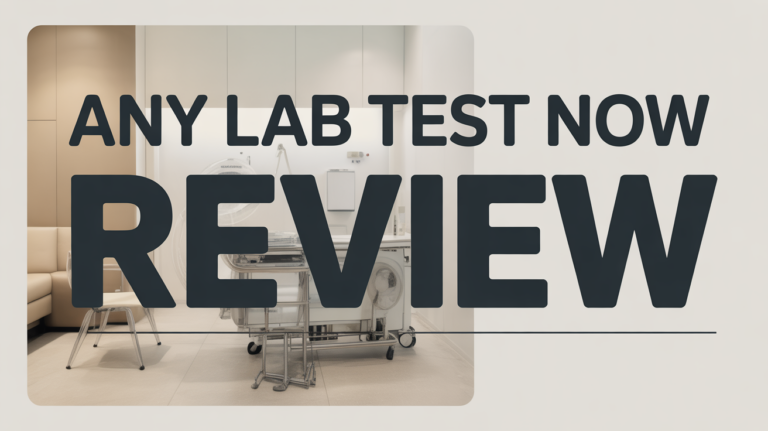 Any Lab Test Now Reviews: Is It Actually Worth It?